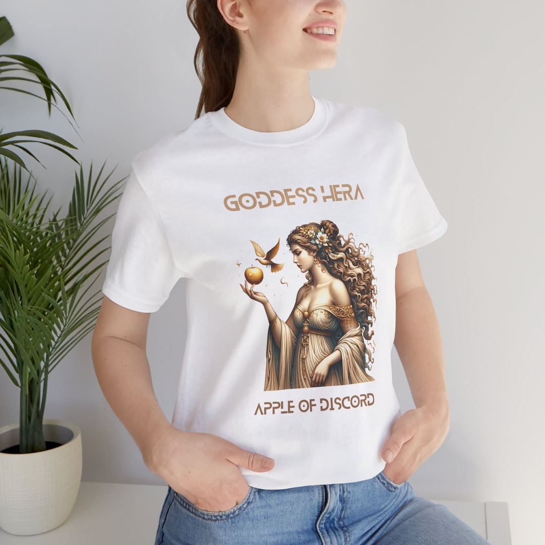 Greek Goddess Hera Shirt - Apple of Discord - Greek Mythology Gift - Etsy