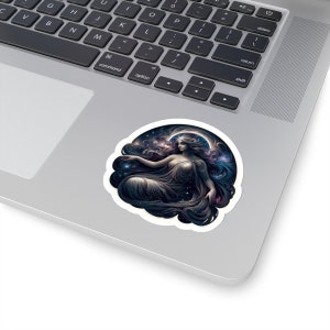 Greek Goddess Nyx Sticker Mythological Goddess of Night Greek Mythology ...