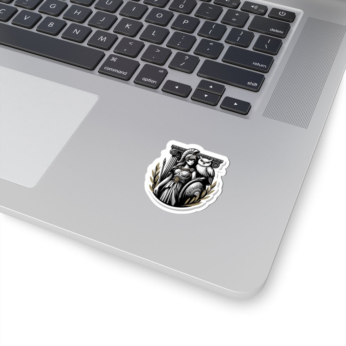 Goddess Athena Vinyl Sticker - Ancient Greece Themed Decal - Durable ...