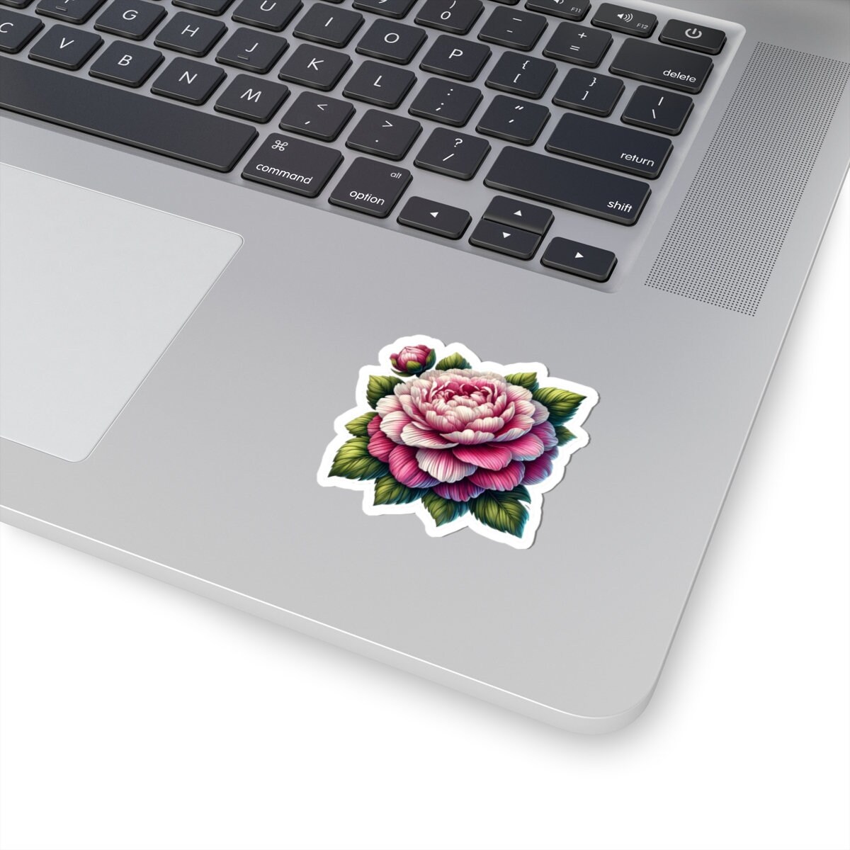 Beautiful Flower Sticker | Floral Decal | Perfect for Laptops, Water ...