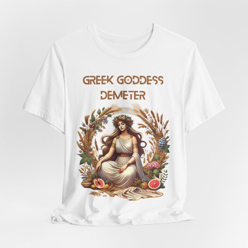 Greek Goddess Demeter Shirt - Patron Deity - Greek Mythology Gift - Etsy