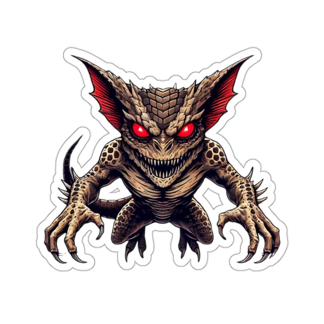 Cryptid Chupacabra Sticker - Myth Monster - Gift for Mythology Fans - Etsy