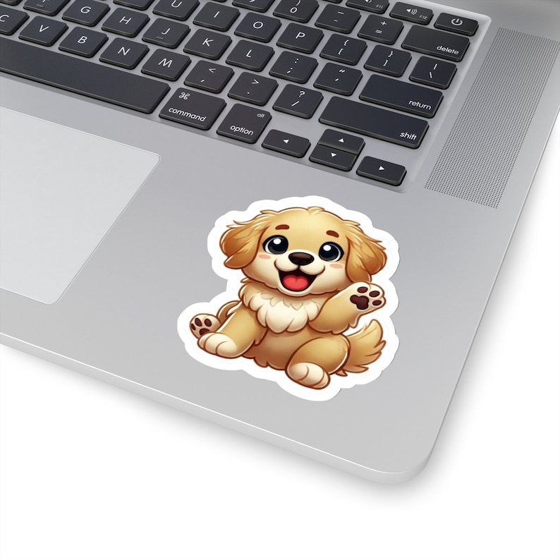 Animated Dog Sticker Gift for Dog Lover Vinyl Decal for Phone Case ...