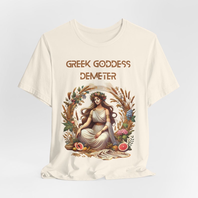 Greek Goddess Demeter Shirt - Patron Deity - Greek Mythology Gift - Etsy