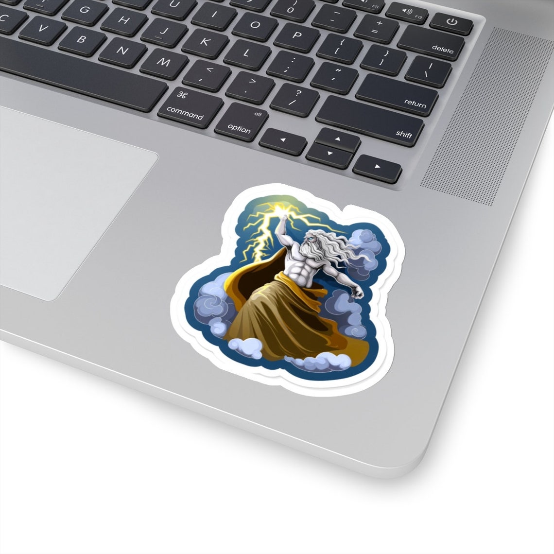 Greek God Zeus Decal Mythology Sticker Thunder God Perfect for Water ...