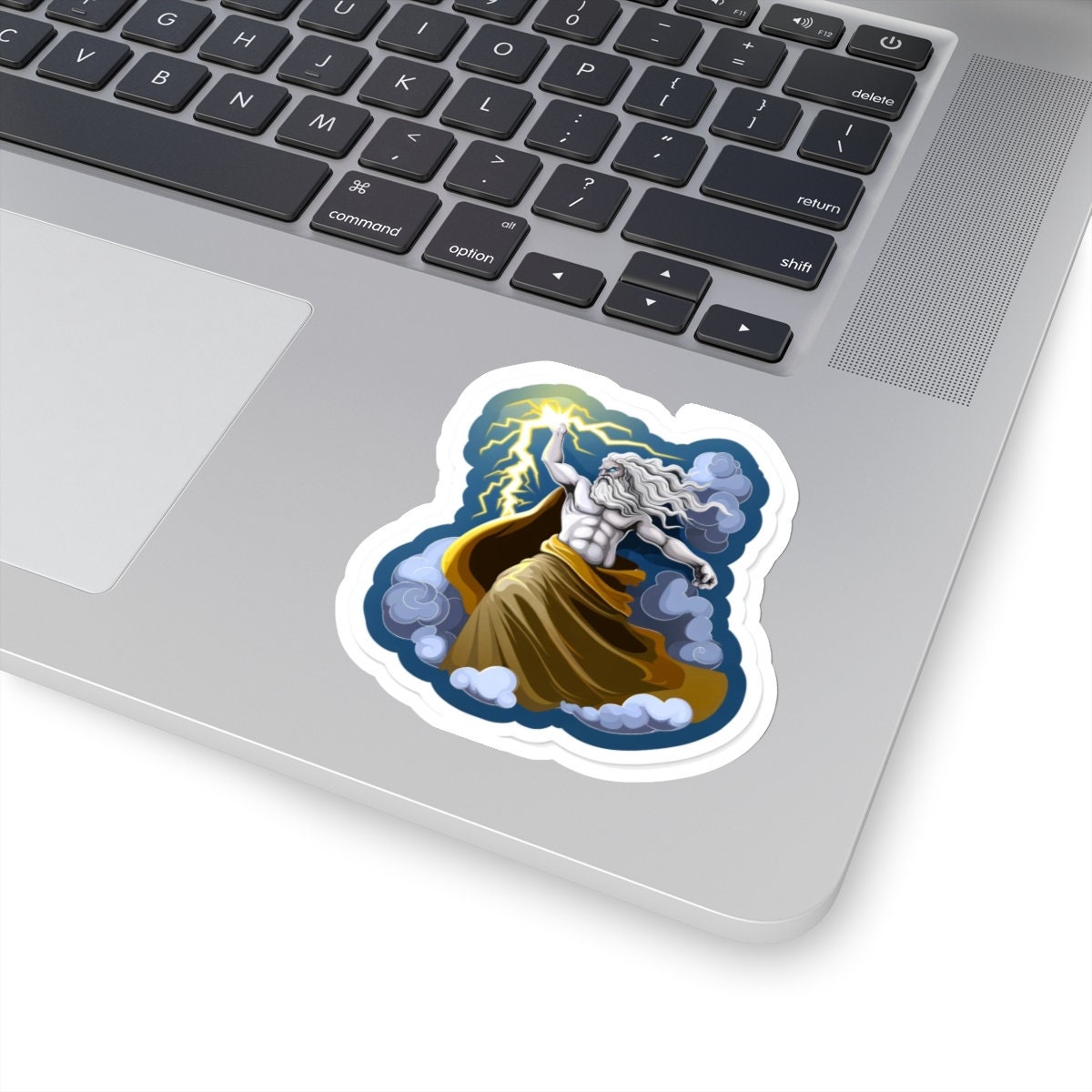 Greek God Zeus Decal Mythology Sticker Thunder God Perfect for Water ...