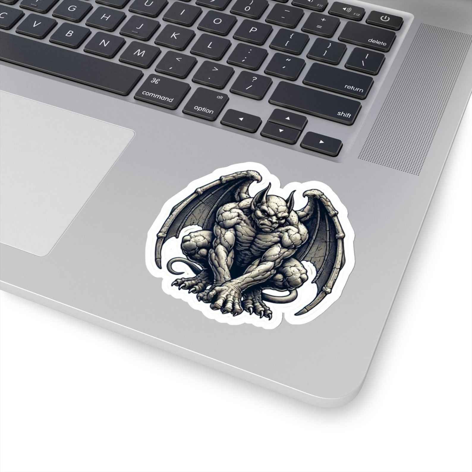 Gargoyle Vinyl Sticker - Gothic Creature Decal for Fantasy Fans - Ideal ...