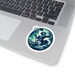 Poseidon Greek God Sticker - Sea God Decal for Laptops, Notebooks ...