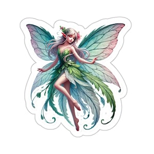 Fairy Sticker - Enchanted Vinyl Decal for Laptops, Journals, and Water ...