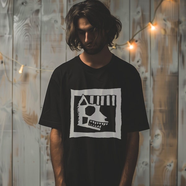 Skeleton Wolf Shirt - Etsy