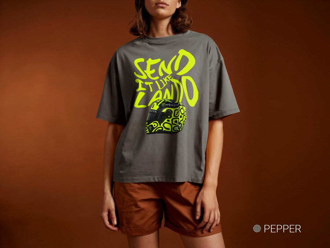 Neon Send It Racing Shirt, Oversized Streetwear Graphic Tee, Funny Race ...