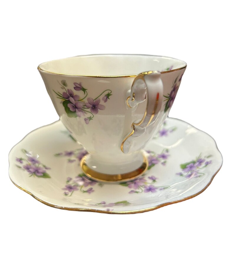Beautiful Vintage Royal Standard Tea Cup and Saucer Fine Bone China ...