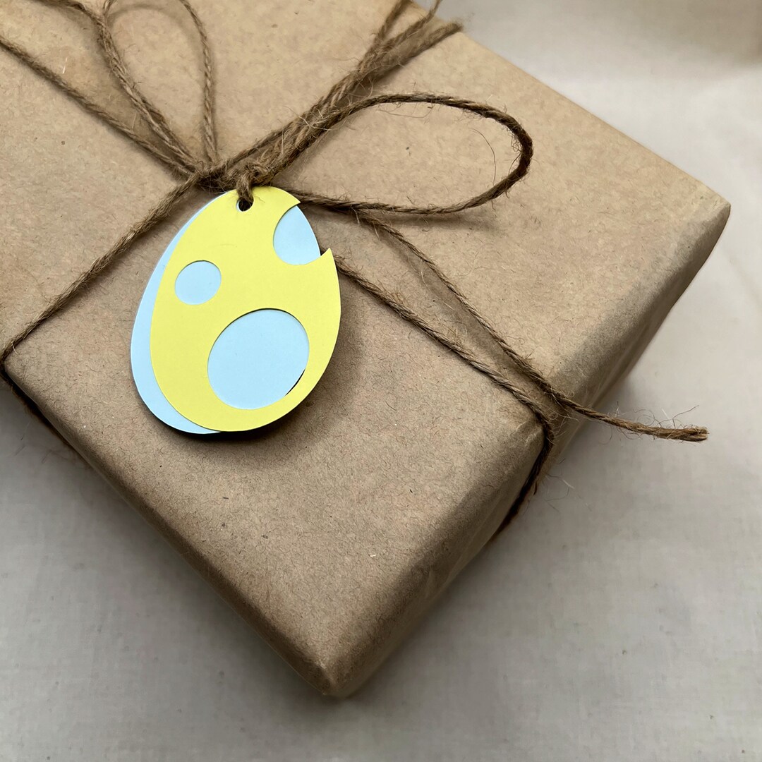 Pastel Easter Egg Gift Tags Perfect for Kids Easter Basket, Easter ...