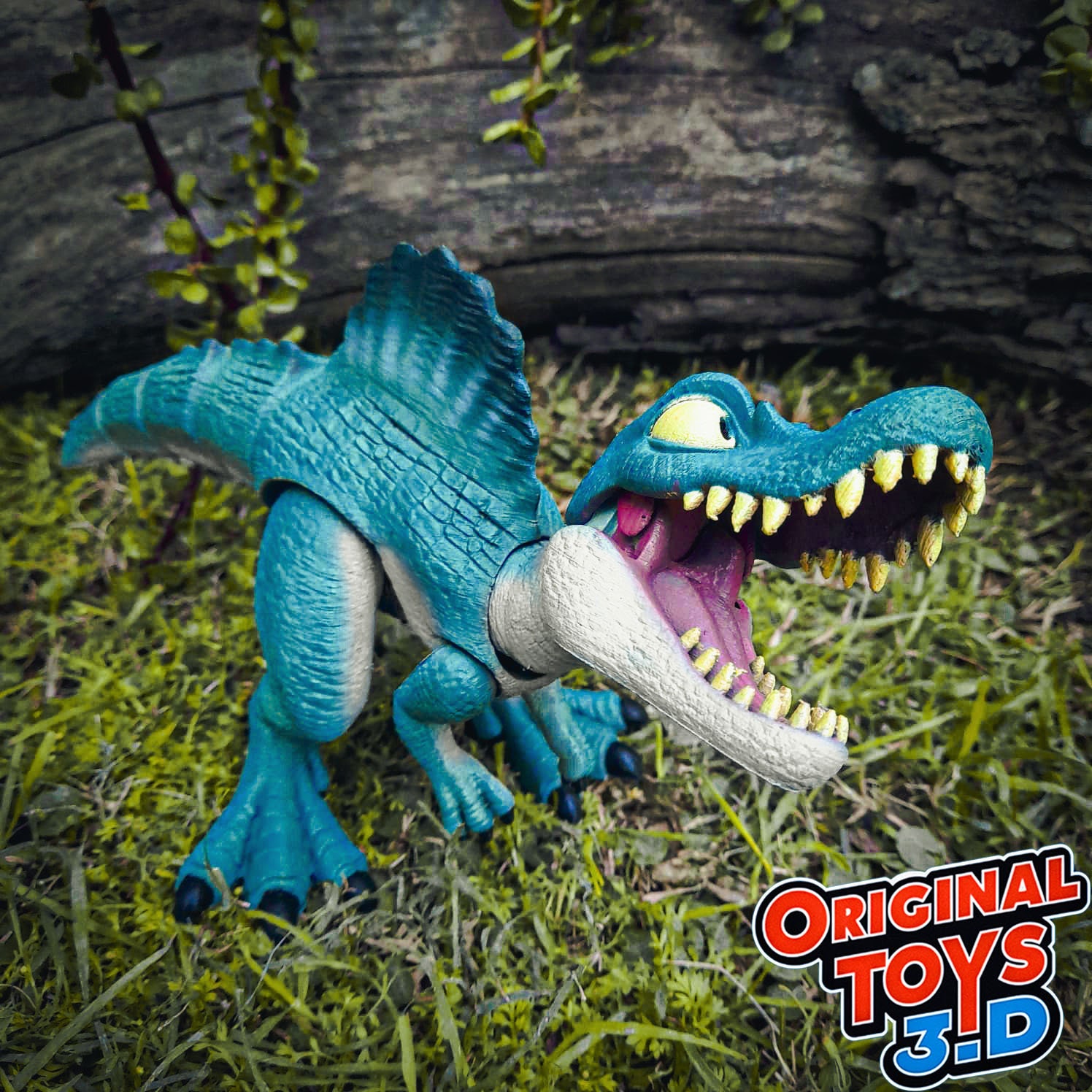 FLEXI DINO SPINOSAURUS 3d Print File - Etsy