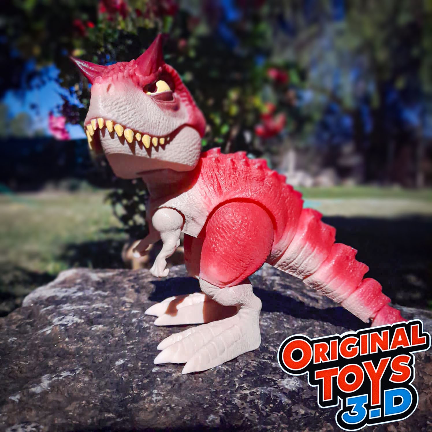 FLEXI DINO CARNOTAURUS 3d Print File - Etsy Australia