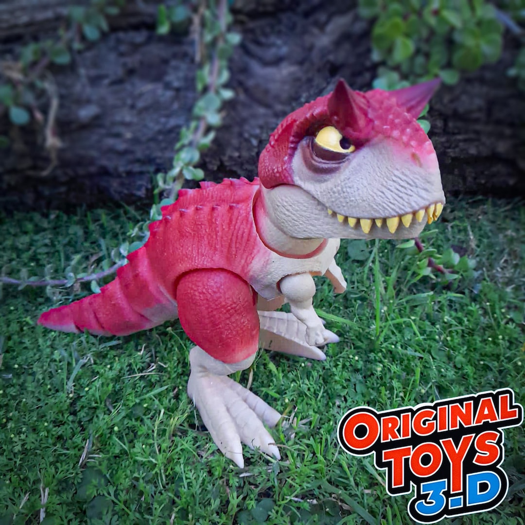 FLEXI DINO CARNOTAURUS 3d Print File - Etsy