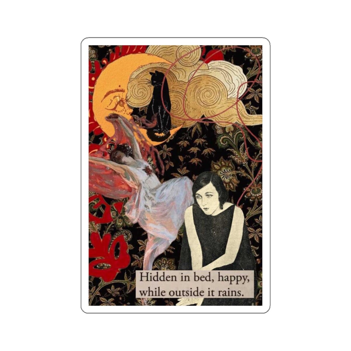 1920s Introvert Sticker - Etsy