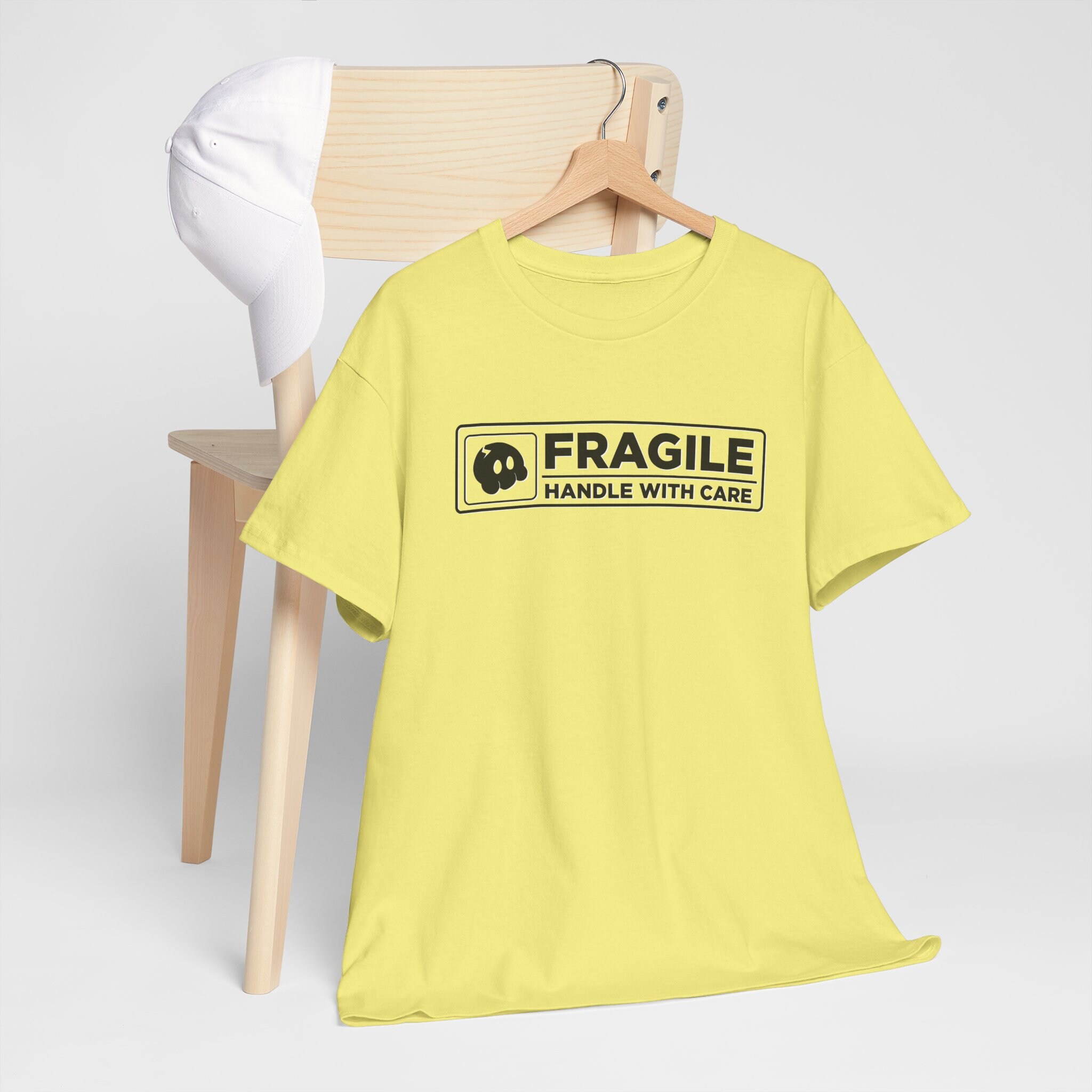 Fragile Handle With Care T-shirt (black Design) | Caution Shirt | Funny ...