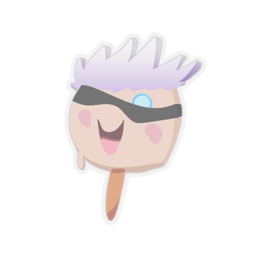 MELTED Gojo Popsicle Sticker | JJK Stickers | Anime Sticker - Etsy Canada