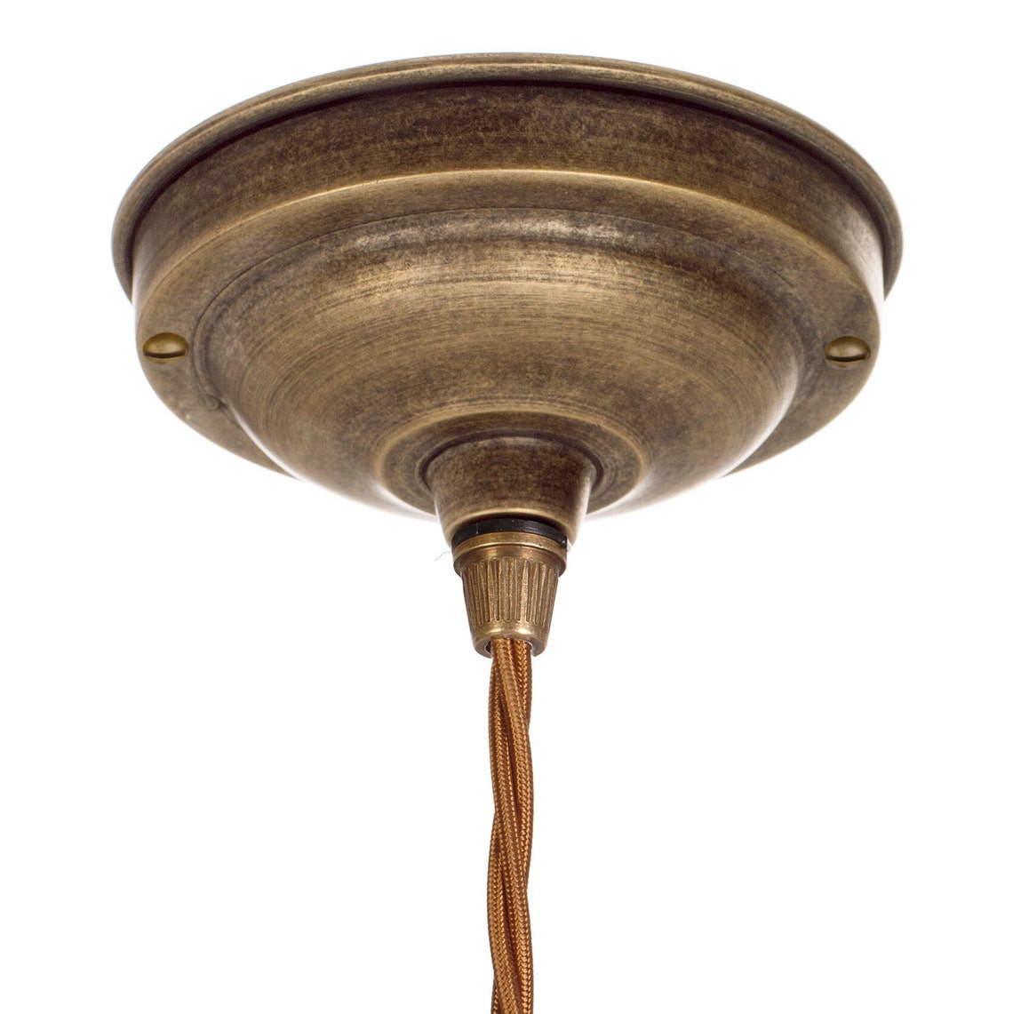 Jim Lawrence Ltd Walcot Pendant Light, Antiqued Brass, Kitchen Island ...