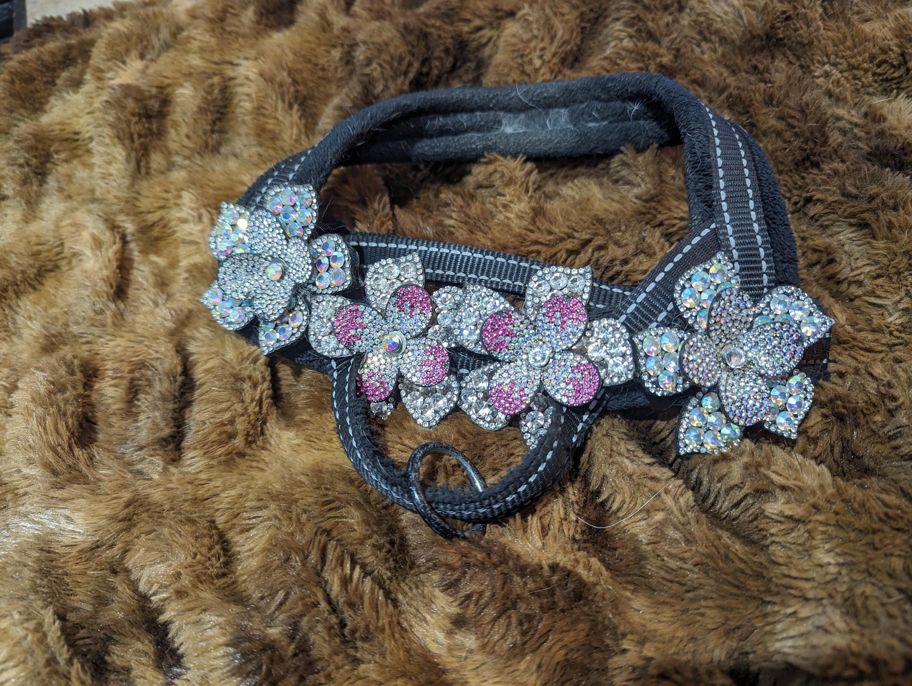 Luxury Wrap Around Four Flower Rhinestone Dog Harness - Etsy