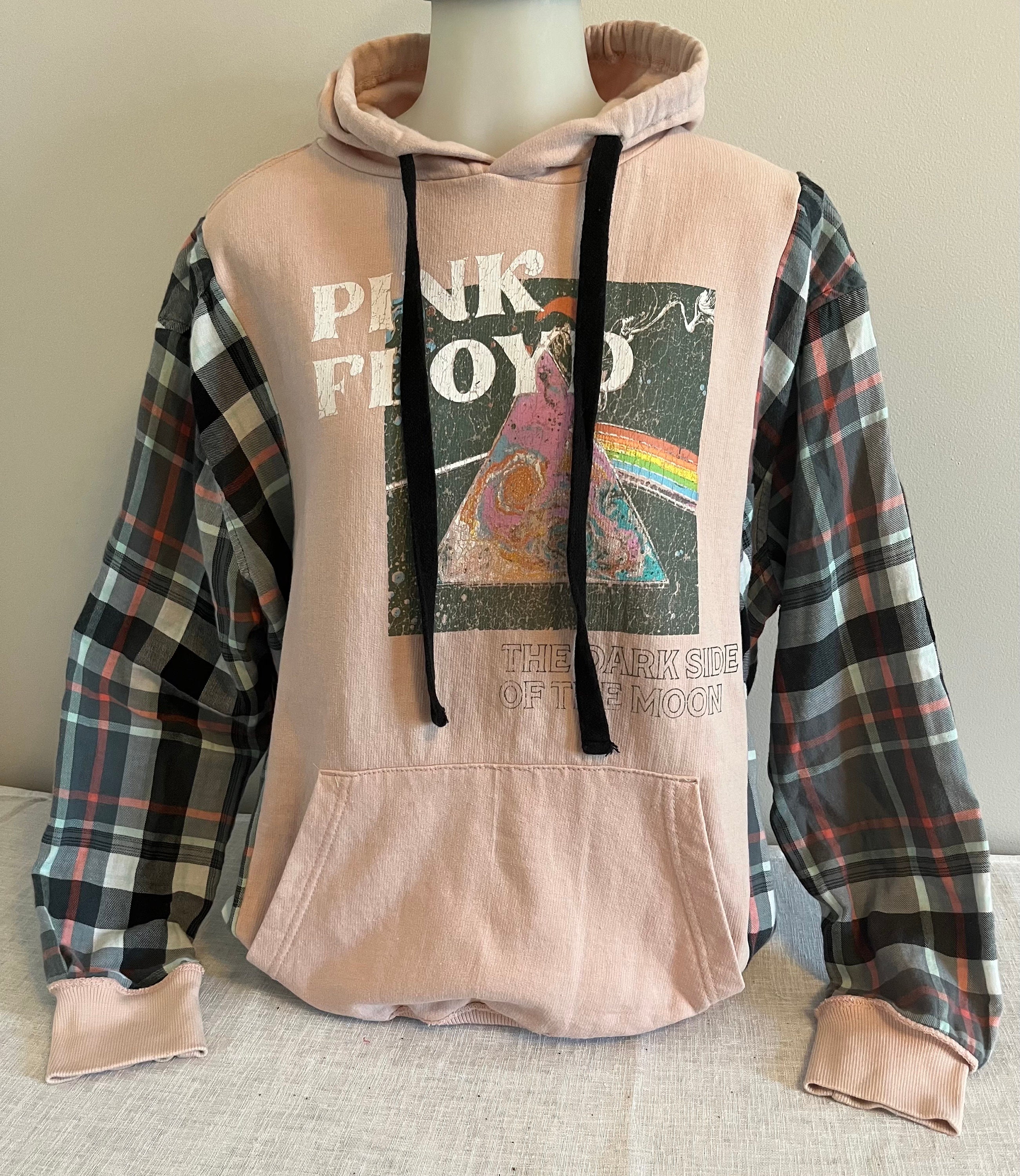 Pink Floyd Hoodie Rework / Repurpose / Upcycle / Reuse - Etsy