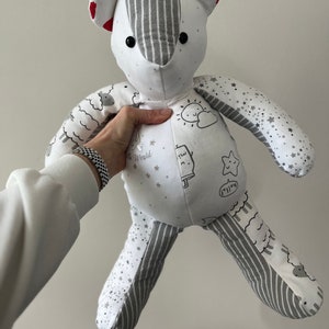 Customized Memory Bear / Bereavement Bear / Handmade Bear - Etsy Canada