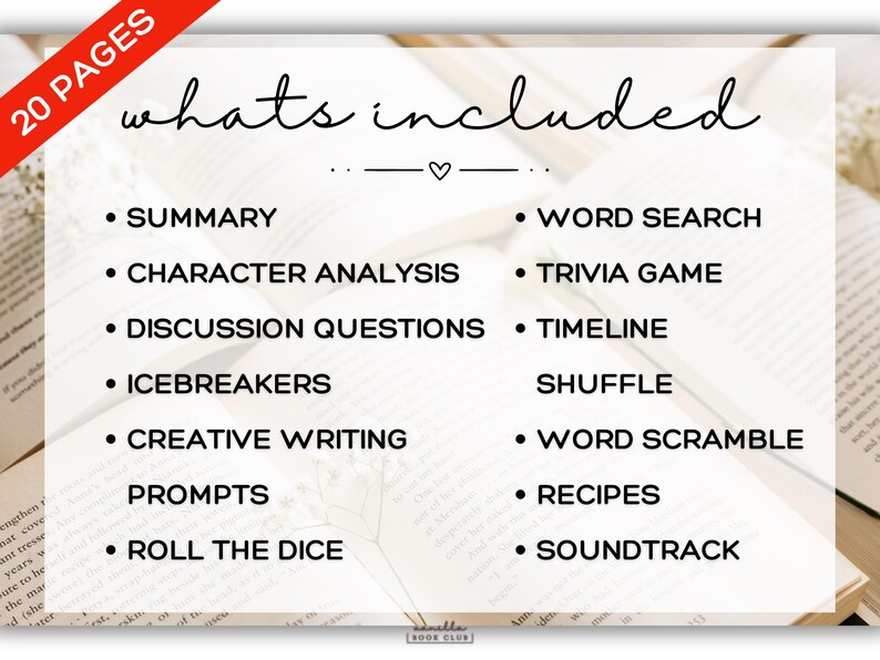 The Housemaid's Secret Book Club Guide Book Club Games Book Discussion ...