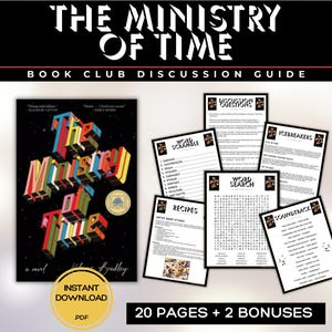 The Ministry of Time Book Club Guide Book Club Games Book Discussion ...