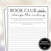 Book Club Games Change the Ending Game Book Club Ice Breaker Games ...