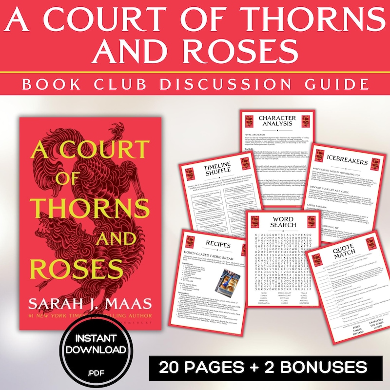 Acotar Shirts Book Club - Etsy