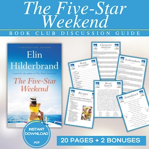 The Five-star Weekend Book Club Guide Book Club Games Book Discussion ...