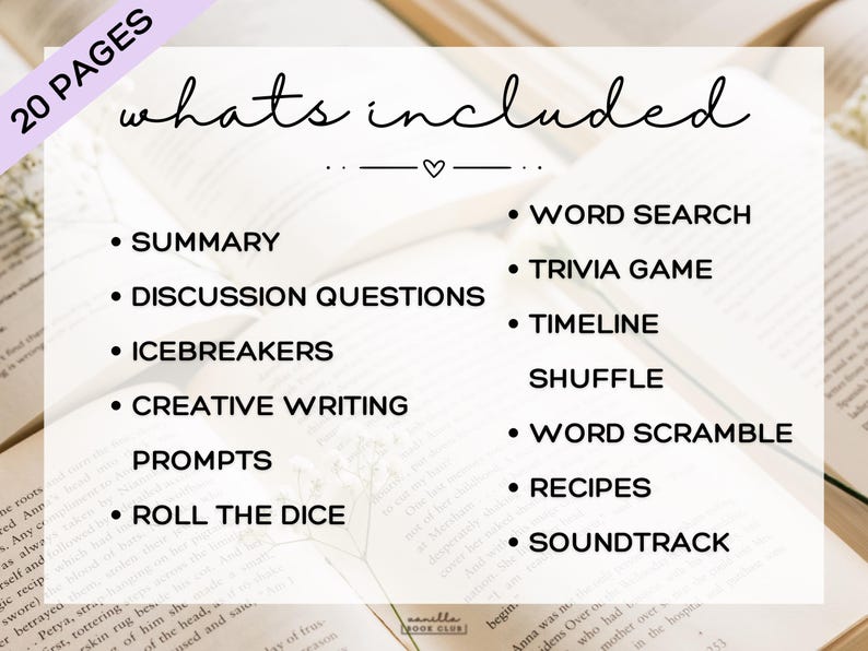 Wuthering Heights Book Club Guide Book Club Games Discussion Questions ...