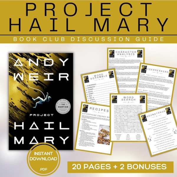 Poster Project Hail Mary - Etsy