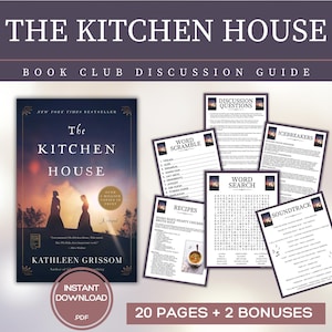 The Kitchen House Book Club Guide Book Club Games Book Discussion ...