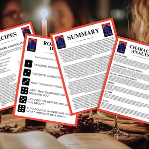 The Only One Left Book Club Guide Book Club Games Book Discussion ...