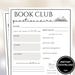 Book Club Games Questionnaire Book Club Ice Breaker Games Ladies Night ...