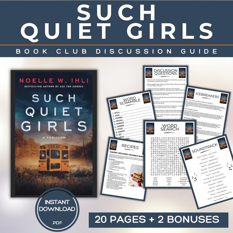 Such Quiet Girls the Book - Etsy
