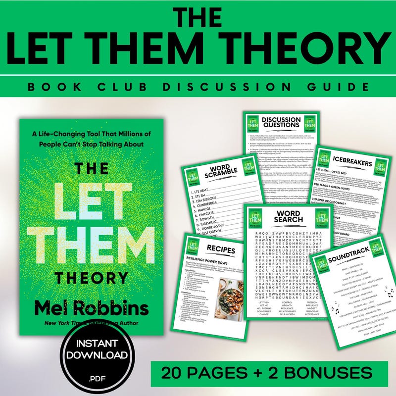 Let Them Theory Worksheets - Etsy