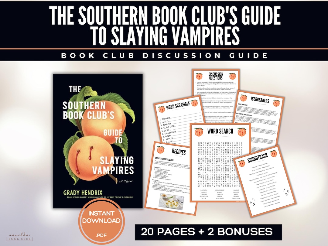 The Southern Book Club's Guide to Slaying Vampires Book Club Guide Book ...