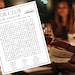 Book Club Games Word Search Book Club Ice Breaker Games Ladies Night ...