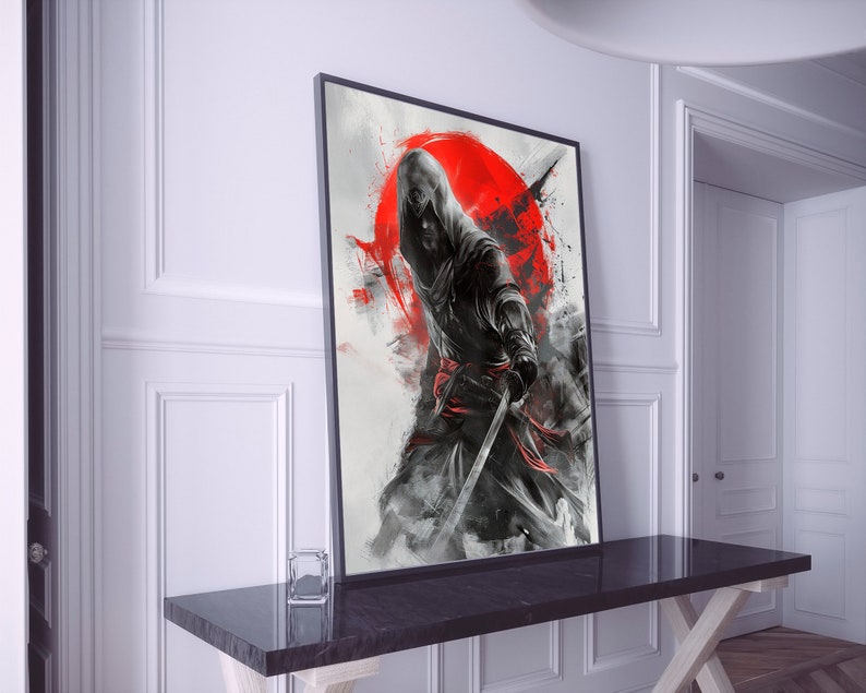 Assassin's Creed Ezio Auditore Digital Art Instant Download Iconic Game ...