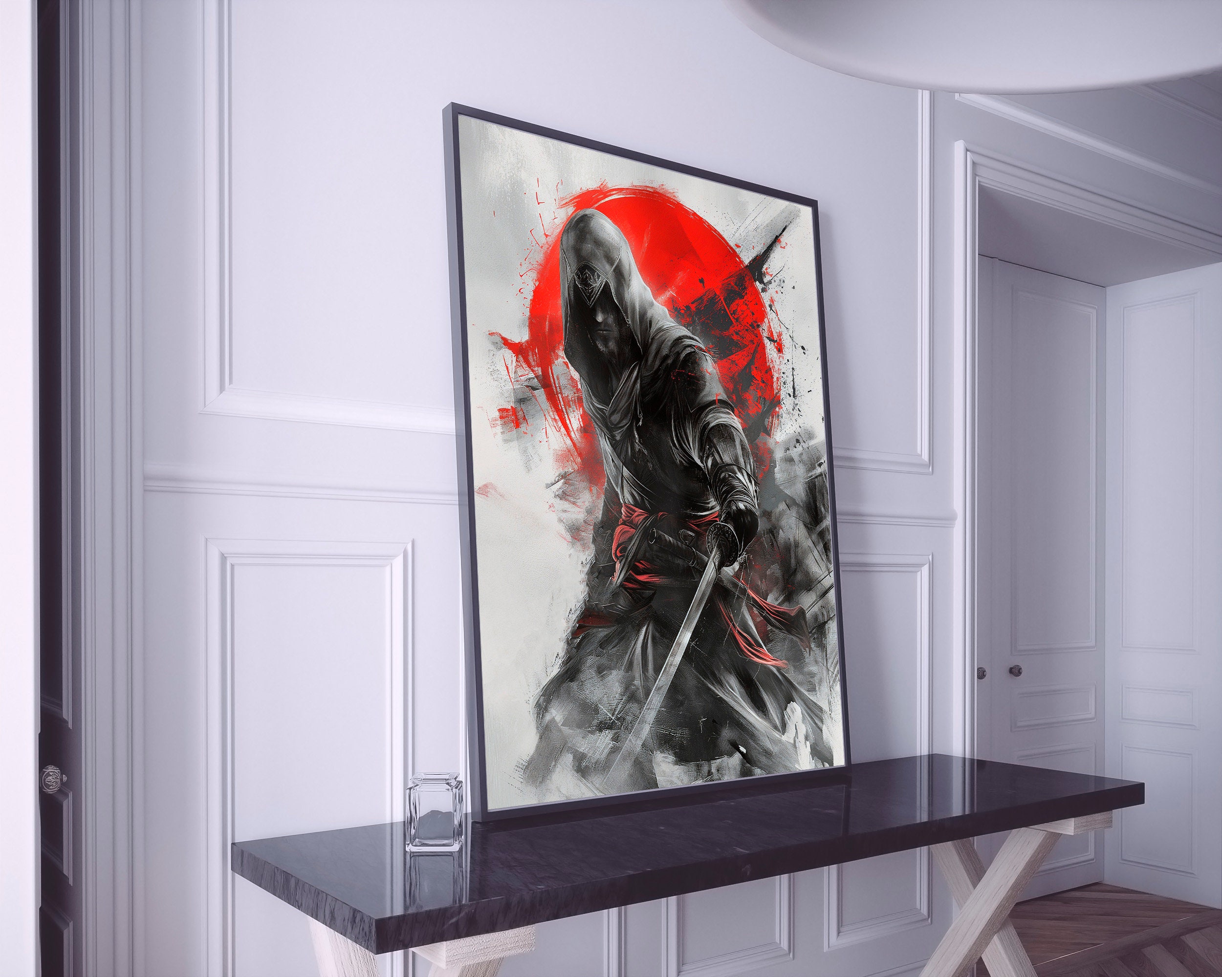 Assassin's Creed Ezio Auditore Digital Art Instant Download Iconic Game ...