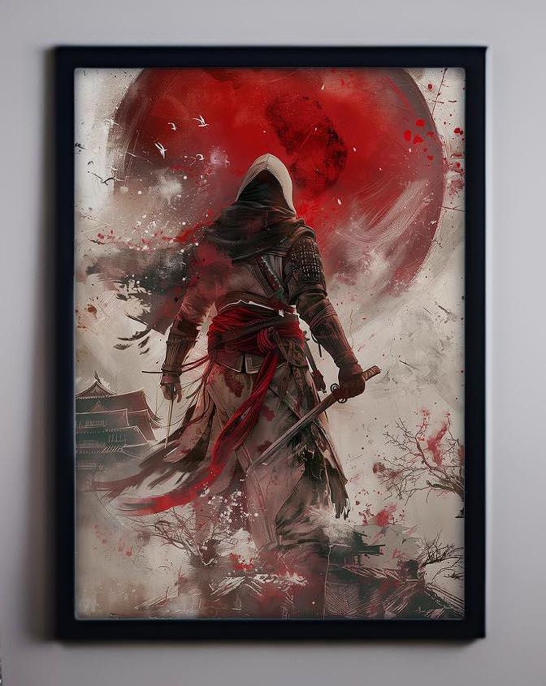 Assassin's Creed Ezio Auditore Poster Digital Artwork Instant Download ...