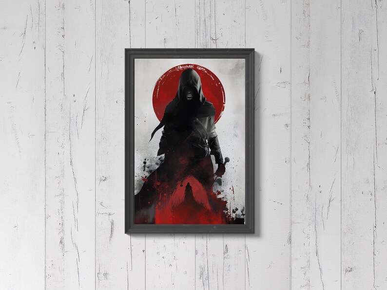 Assassin's Creed Ezio Auditore Digital Art - Instant Download | Iconic ...