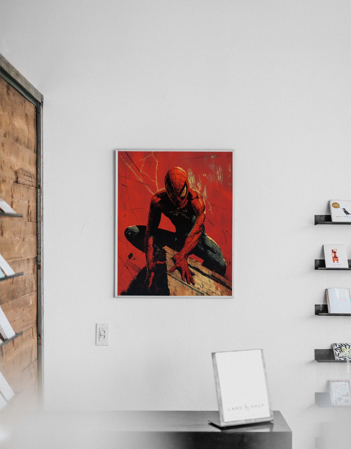 Spider-man Digital Print Marvel Wall Art Instant Download Superhero ...