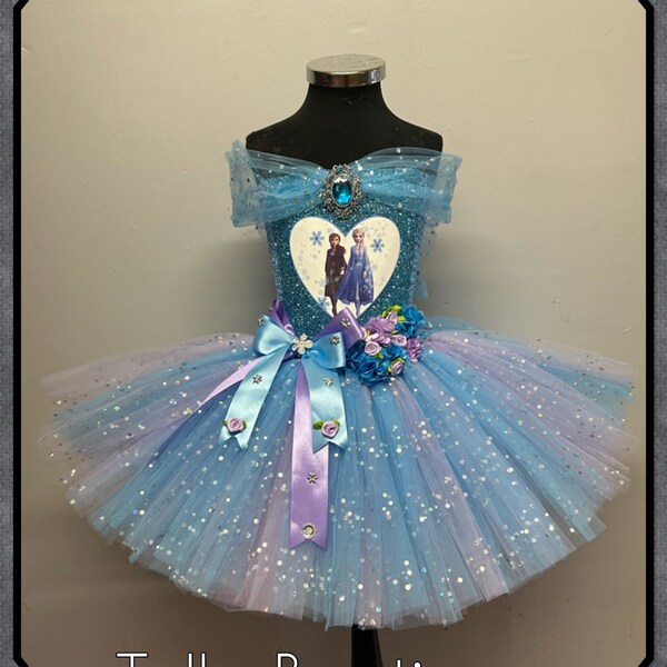 Frozen Tutu - Etsy UK