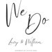 We Do! Wedding Sign. Wedding Welcome Sign. Personalised Wedding Signage ...