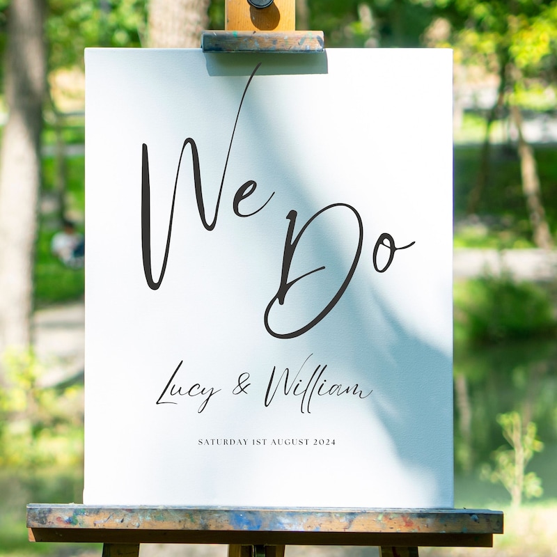 We Do Sign - Etsy