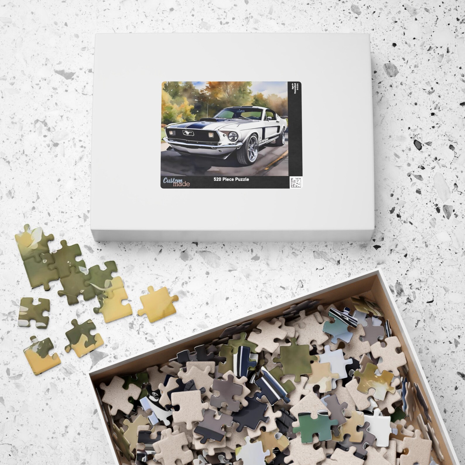 1967 Ford Mustang GT350 Jigsaw Puzzle (110, 252, 520, 1014-piece ...